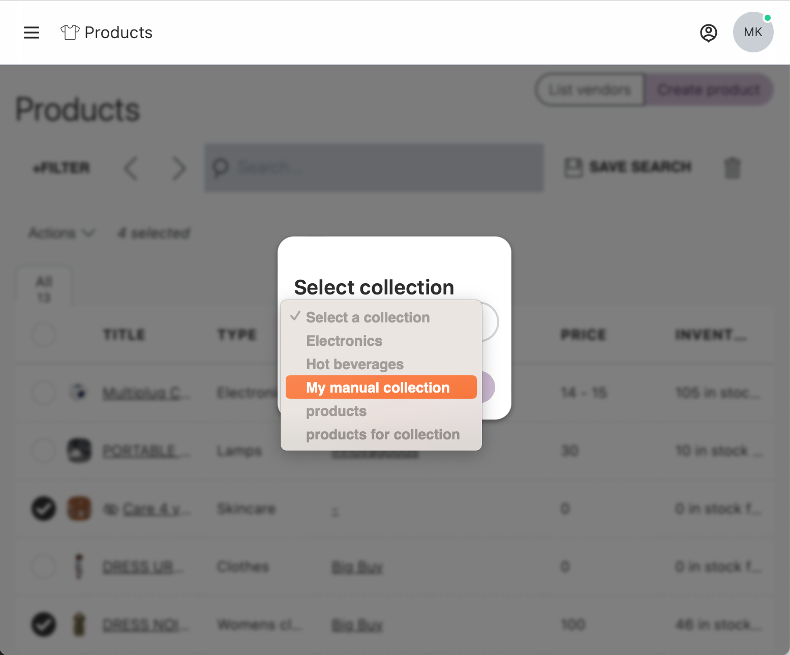 Showcasing products in collections – Cradle CMS & eCommerce